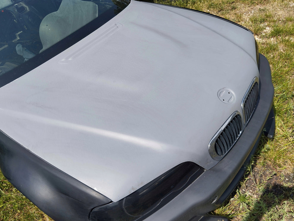 BMW 3 e46 pre lift Coupe Bonnet M3 style Dark Design drift race – Dark ...