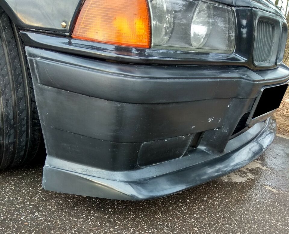 BMW E36 sedan compact coupe touring M pack m3 M sport front lip Fatlip ...